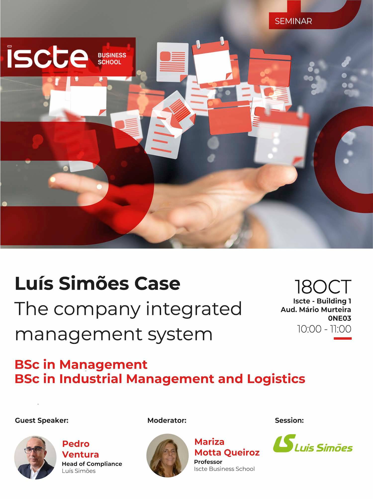 Luís Simões Case - The company integrated management system